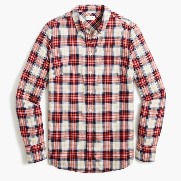 J Crew Plaid Shirt
